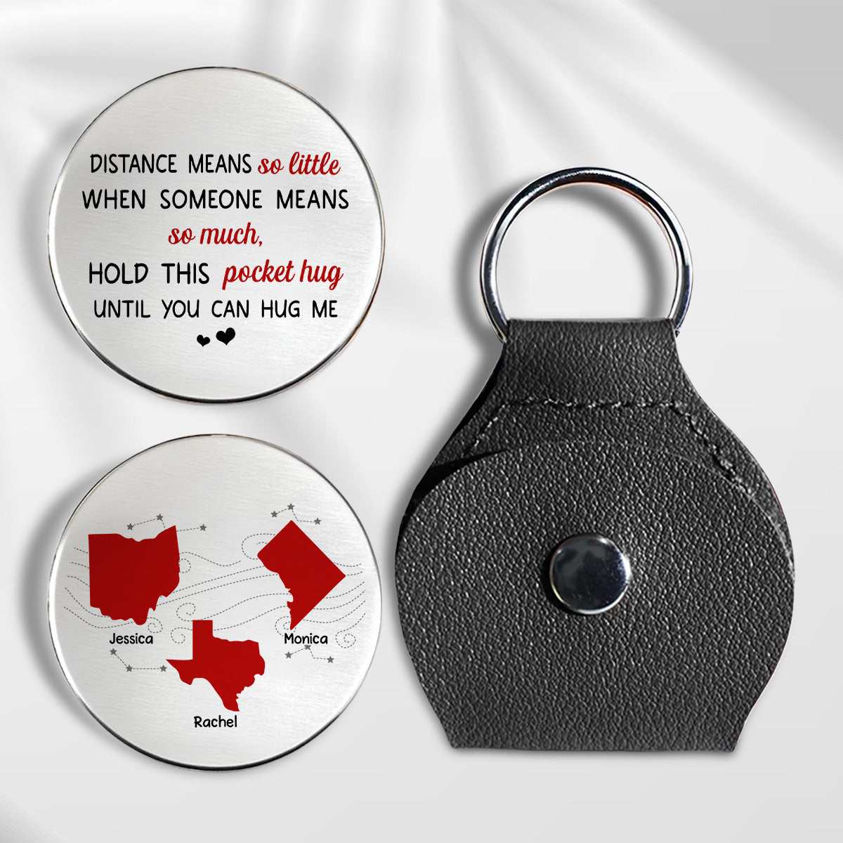 Personalized Custom Pocket Hug - A Hug For You - Personalized Custom ...