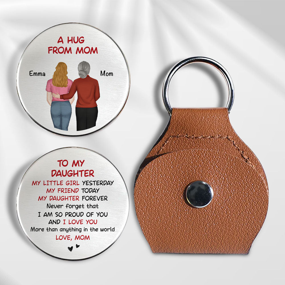 Personalized Custom Pocket Hug - A Hug From Mom - Personalized Custom ...